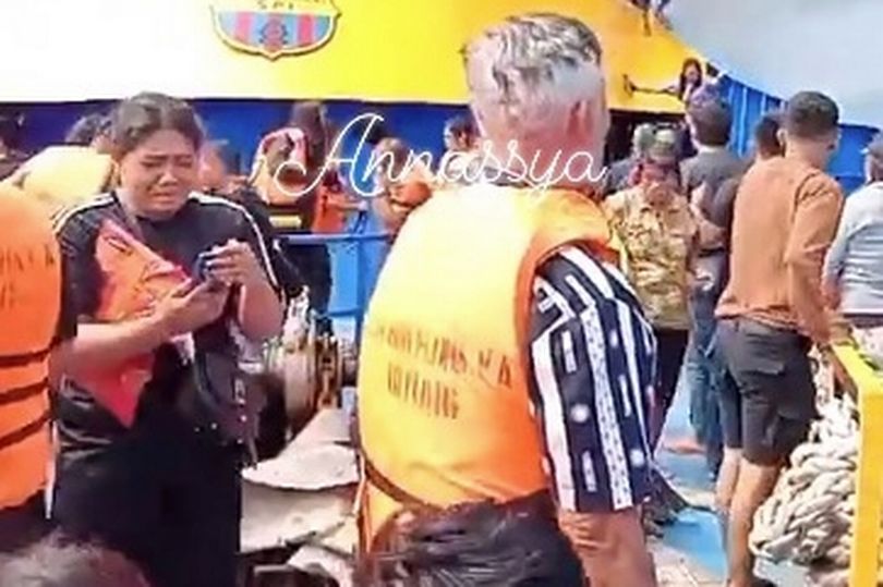 Horror Indonesia boat fireball sees passengers jump into sea as flames rage