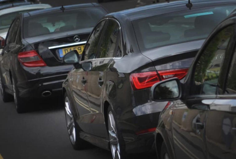 Part of A22 near Eastbourne flooded
