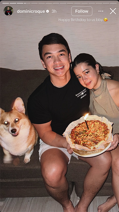 Sue Ramirez, Dominic Roque celebrate joint birthday together