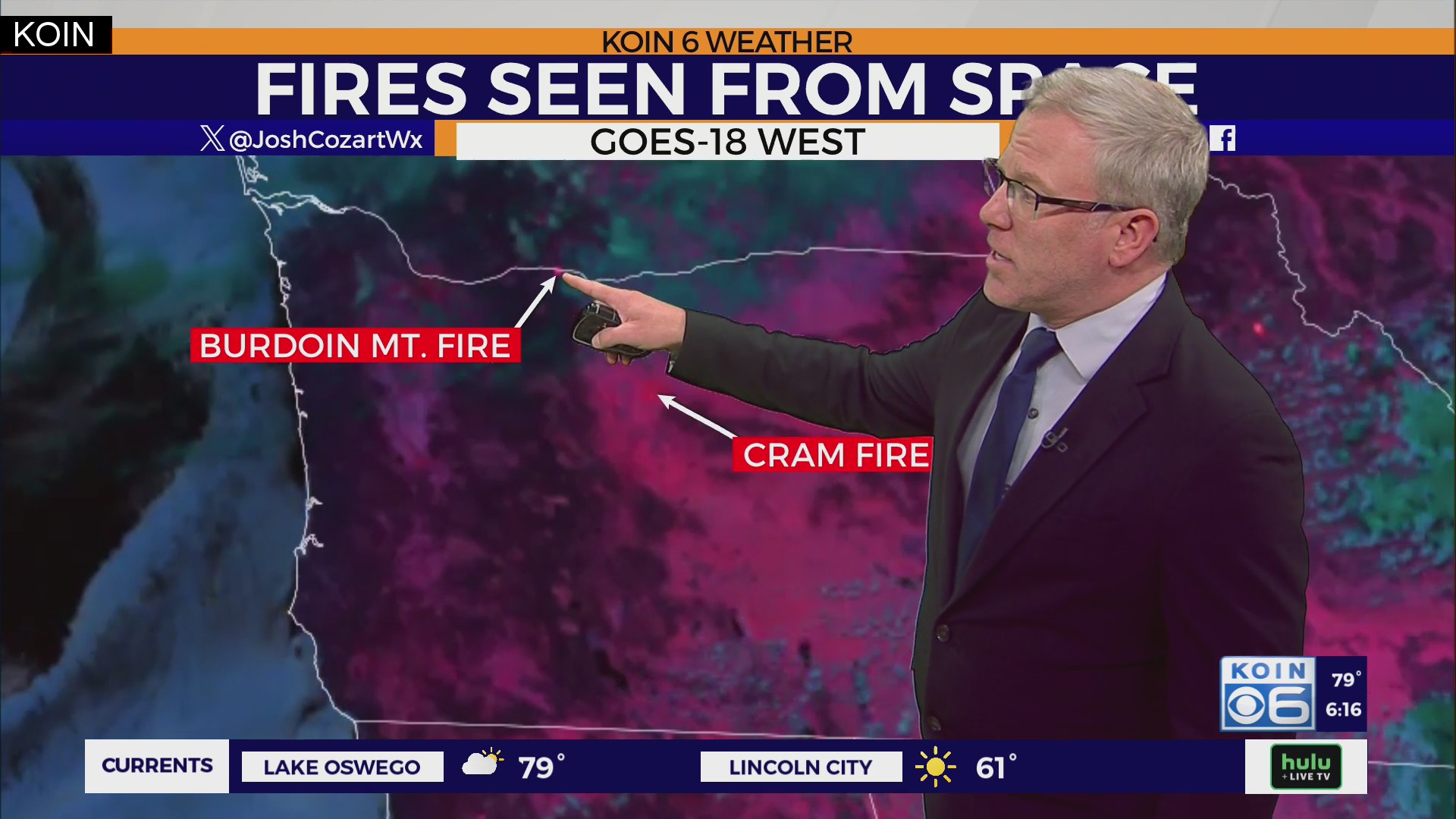 Weather Forecast w/ KOIN 6 Meteorologist Steve Pierce 7.19.25