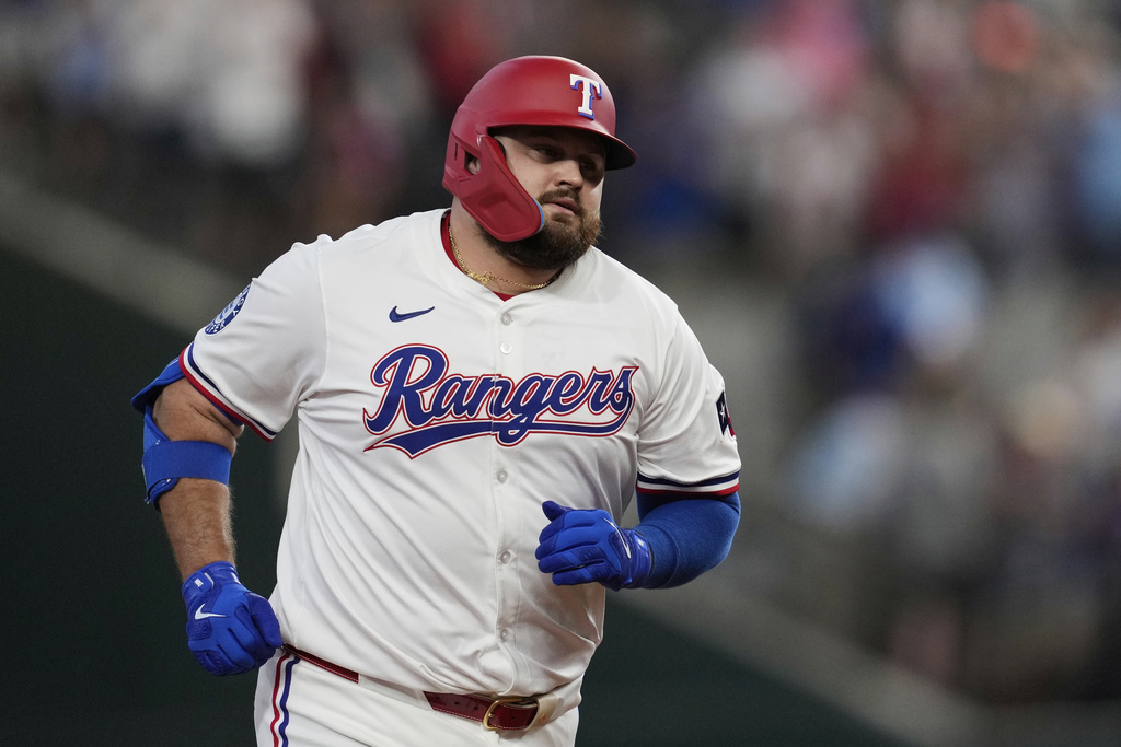 Kumar Rocker, Rowdy Tellez lead Rangers past slumping Tigers 4-1