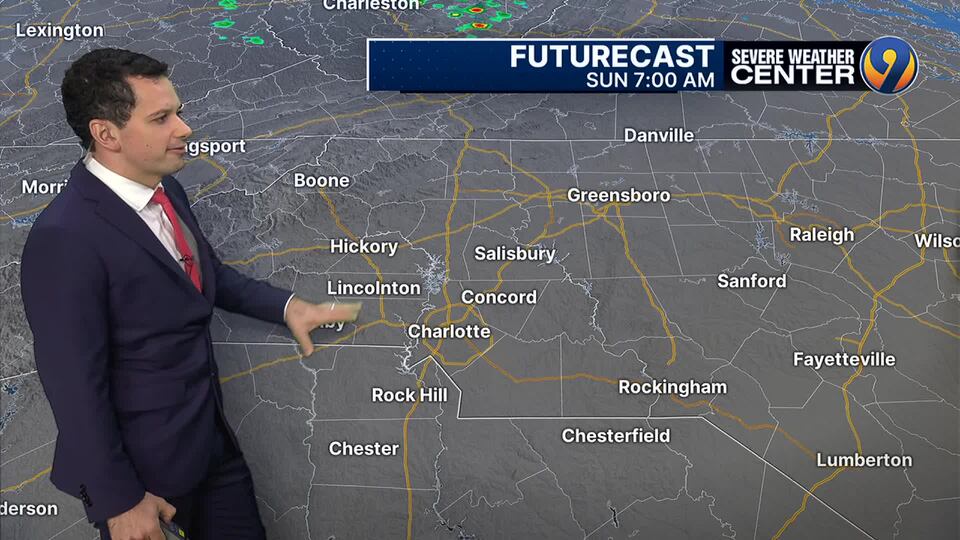 Saturday night's forecast with Meteorologist Joe Puma