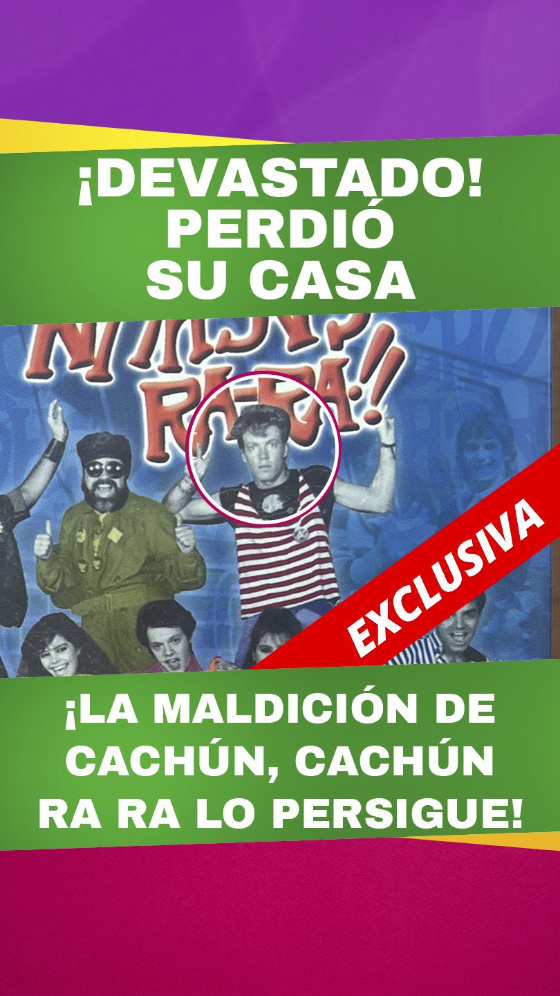 La Maldición de ¡Cachún Cachún Ra Ra! Golpea a Giorgio Palacios