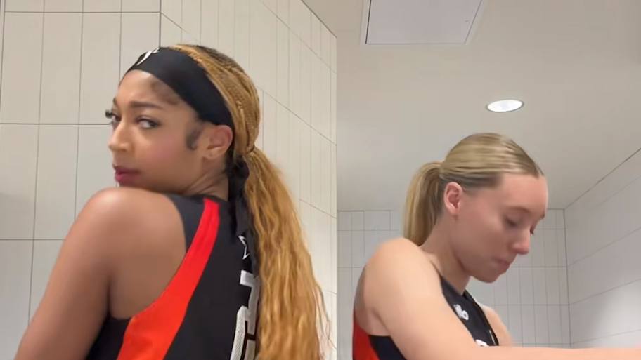 Angel Reese, Paige Bueckers crush duo locker room dance at WNBA All ...