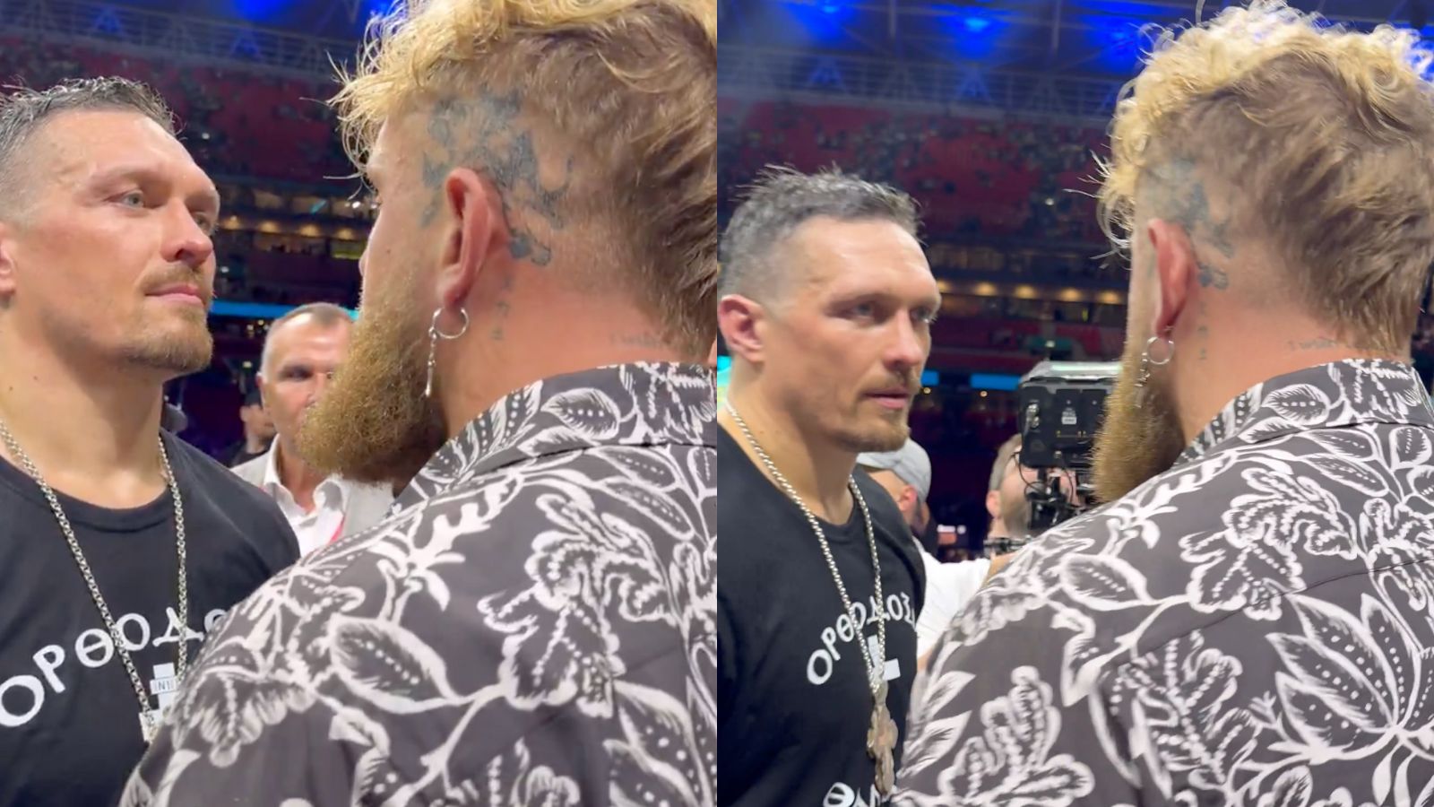 Oleksandr Usyk Shares Tense Face-Off with Jake Paul Following Daniel ...