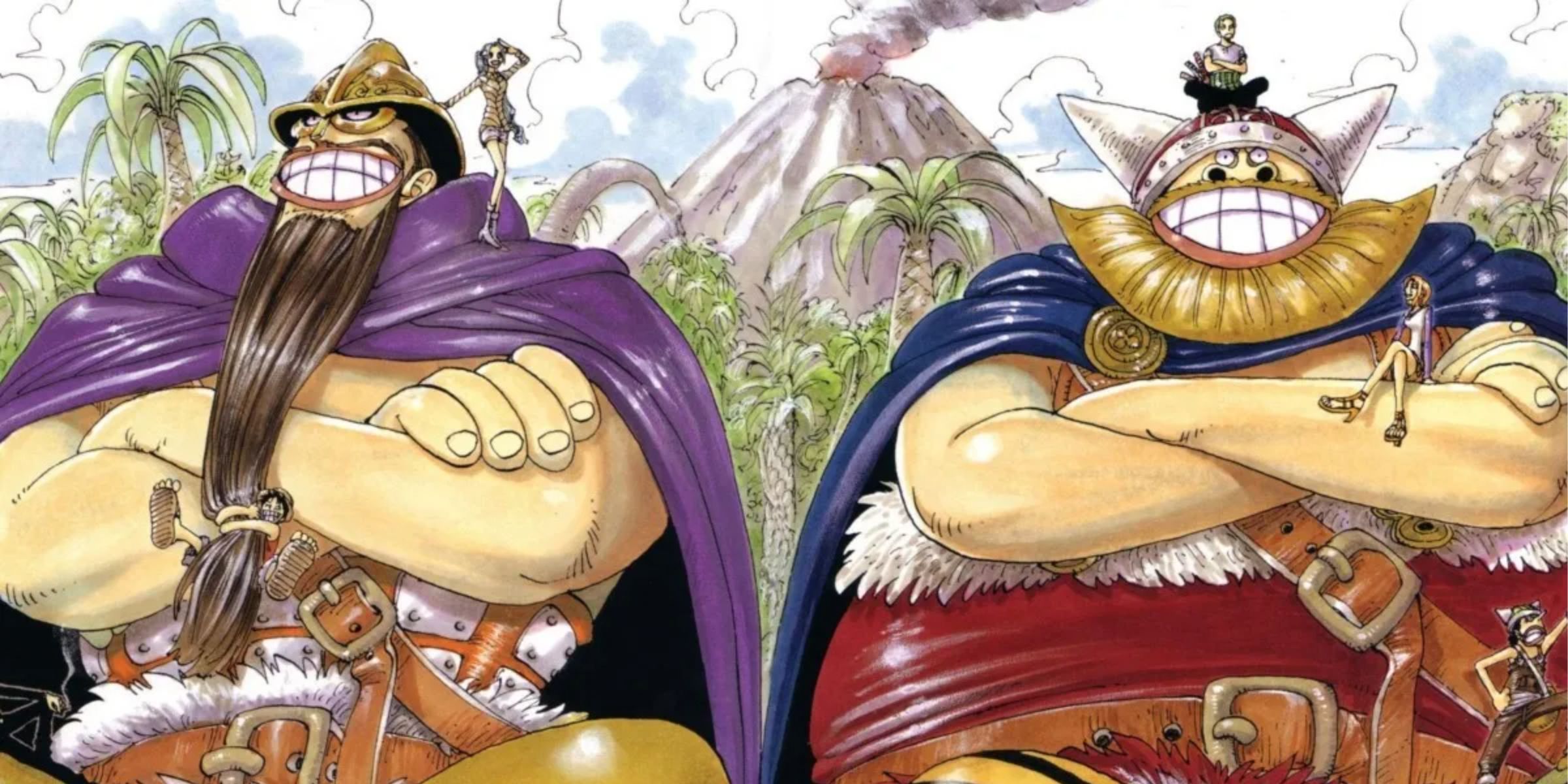 One Piece: The Co-Captains Of The Giant Pirates, Explained