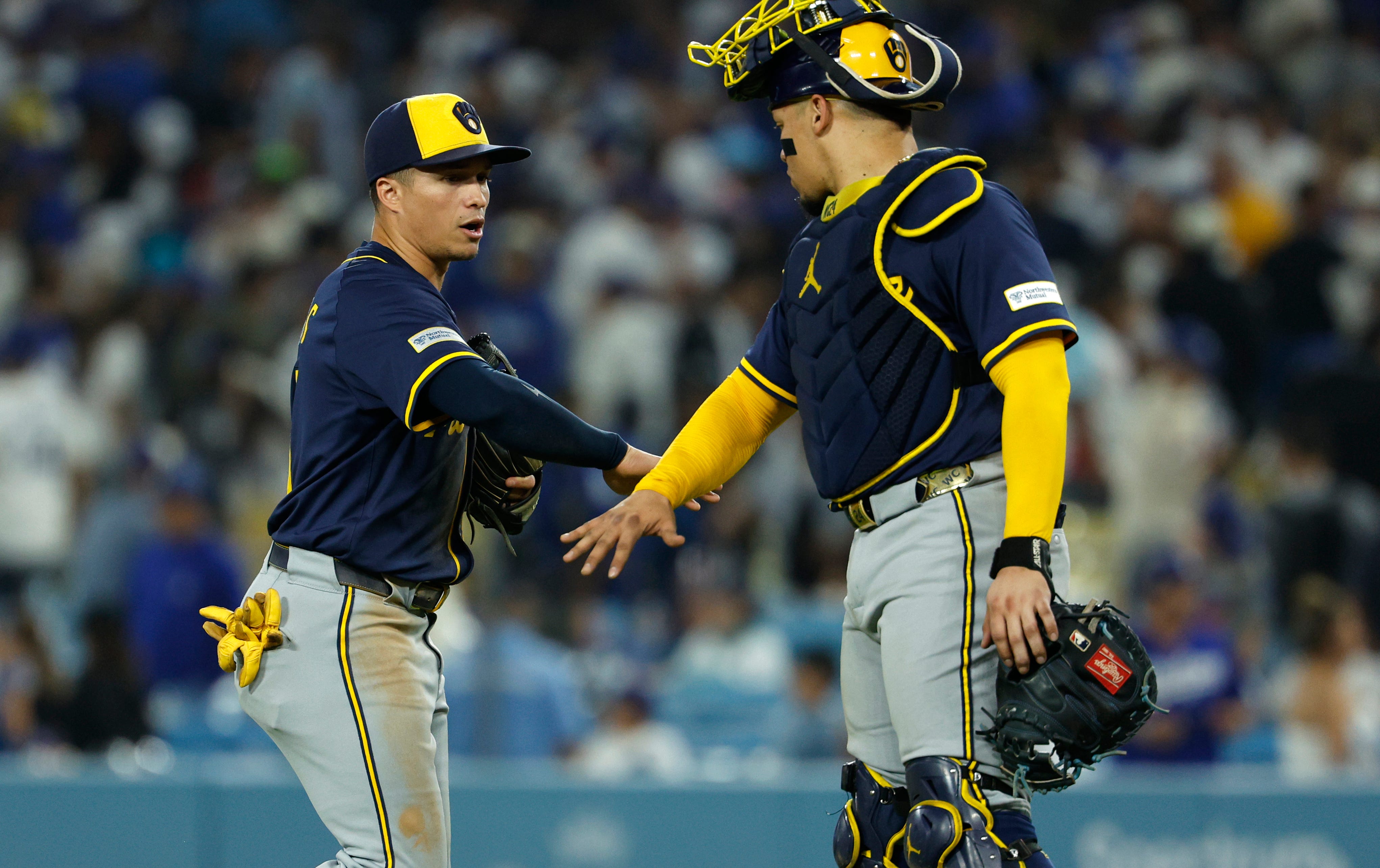 Brewers 8, Dodgers 7: 'Character-revealing' victory runs season-long ...