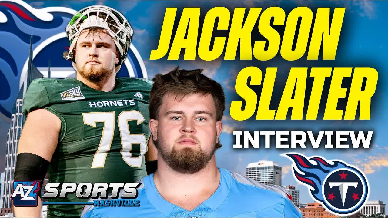 1 on 1 interview with Titans rookie OL Jackson Slater: Expectations ...