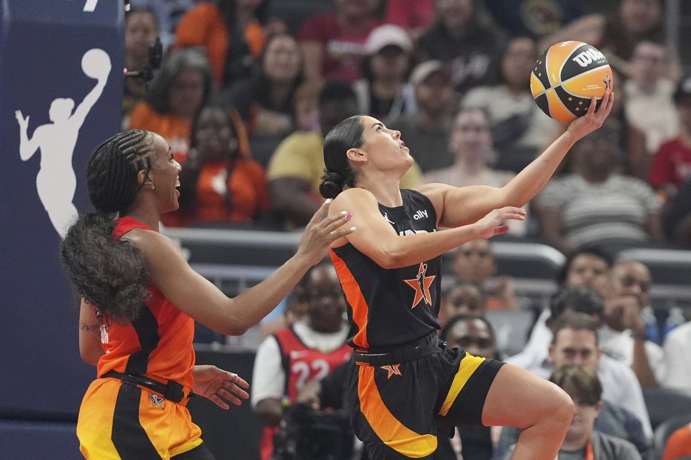 Collier's record-breaking performance leads her team to WNBA All-Star ...