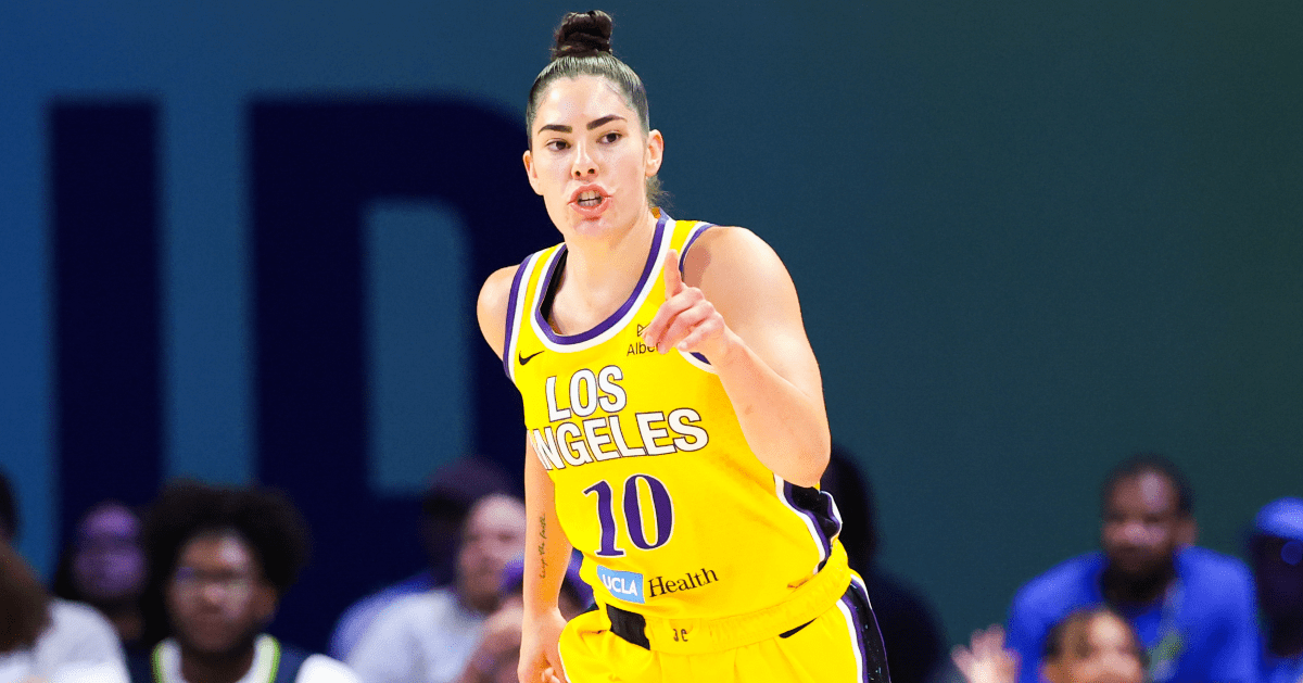 Kelsey Plum slams Team Caitlin Clark during WNBA halftime interview ...