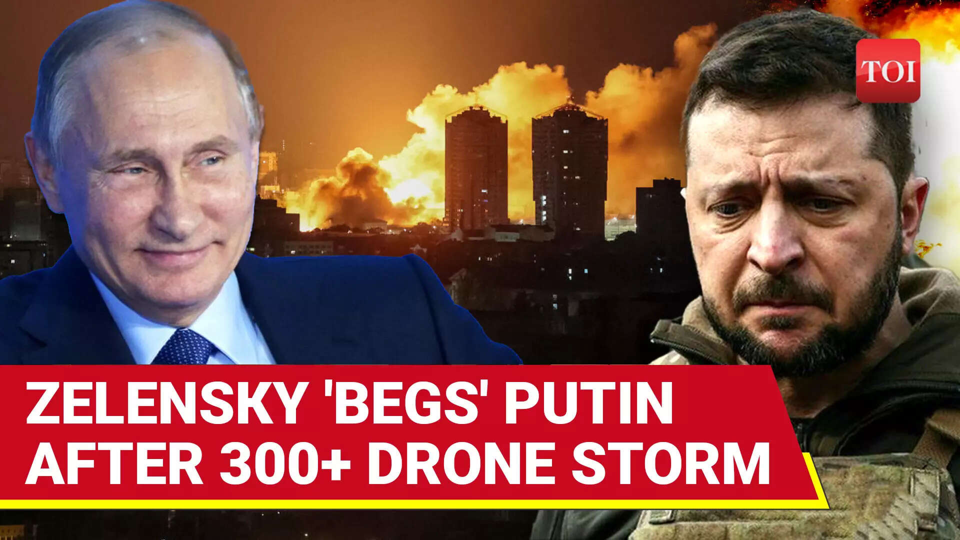 'Please...': SHOCKER From Zelensky, Admits Strike On Moscow A 'Grave ...