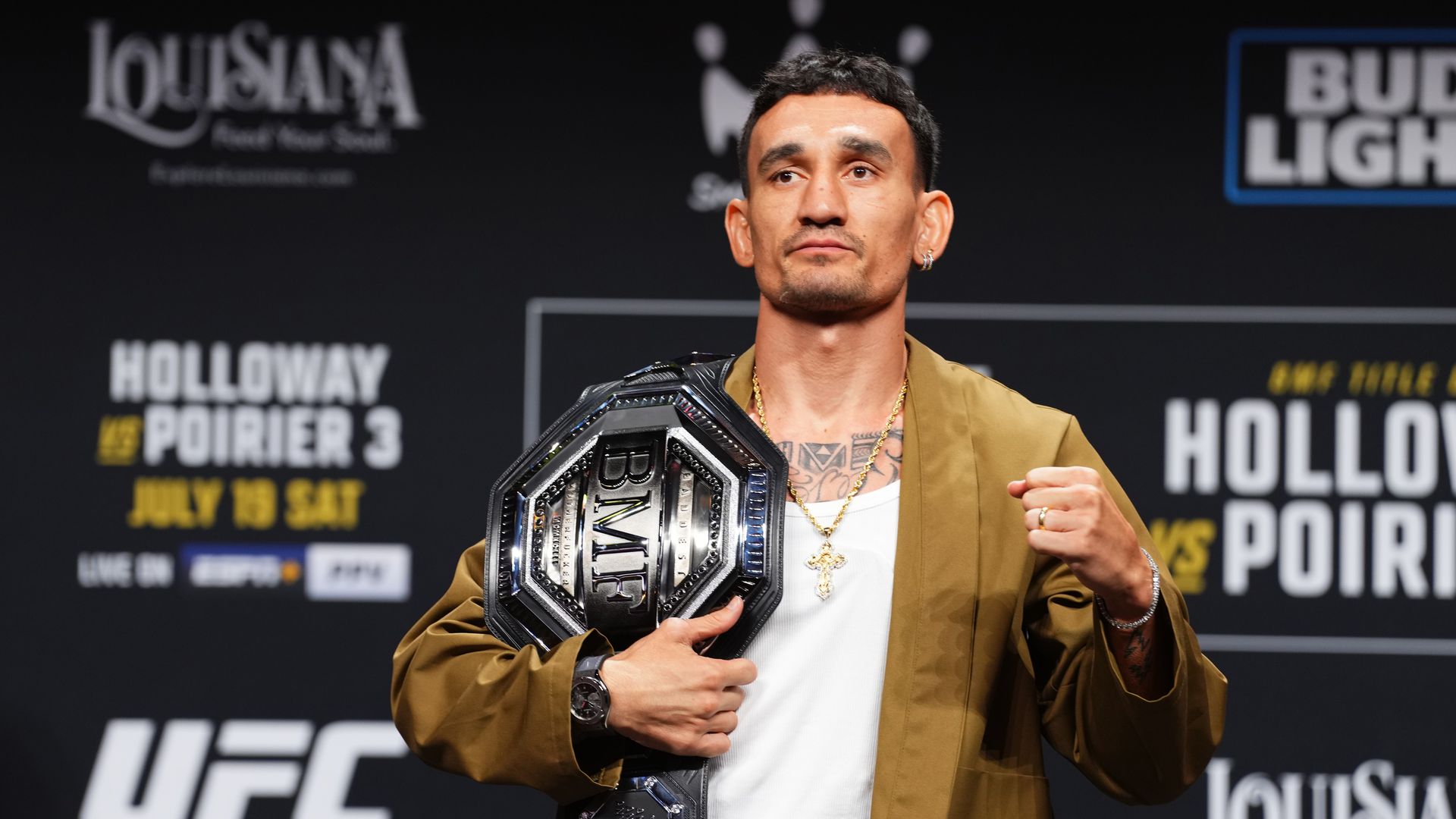 UFC 318 post-fight press conference video