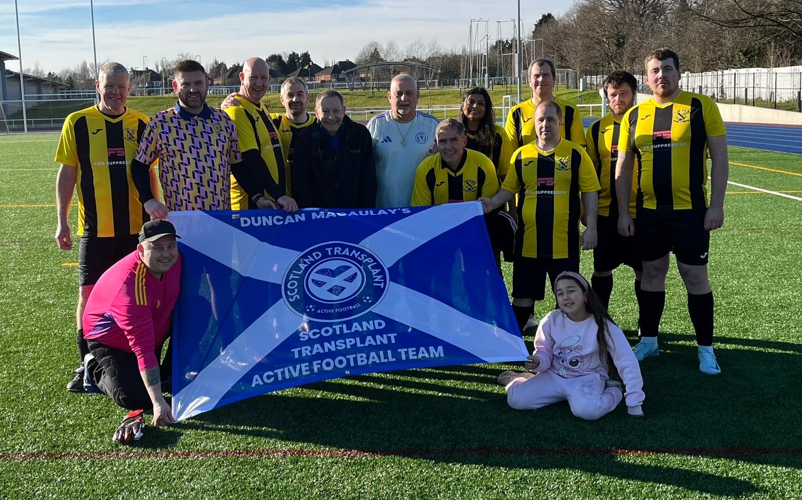 Meet Scotland's first ever transplant football team