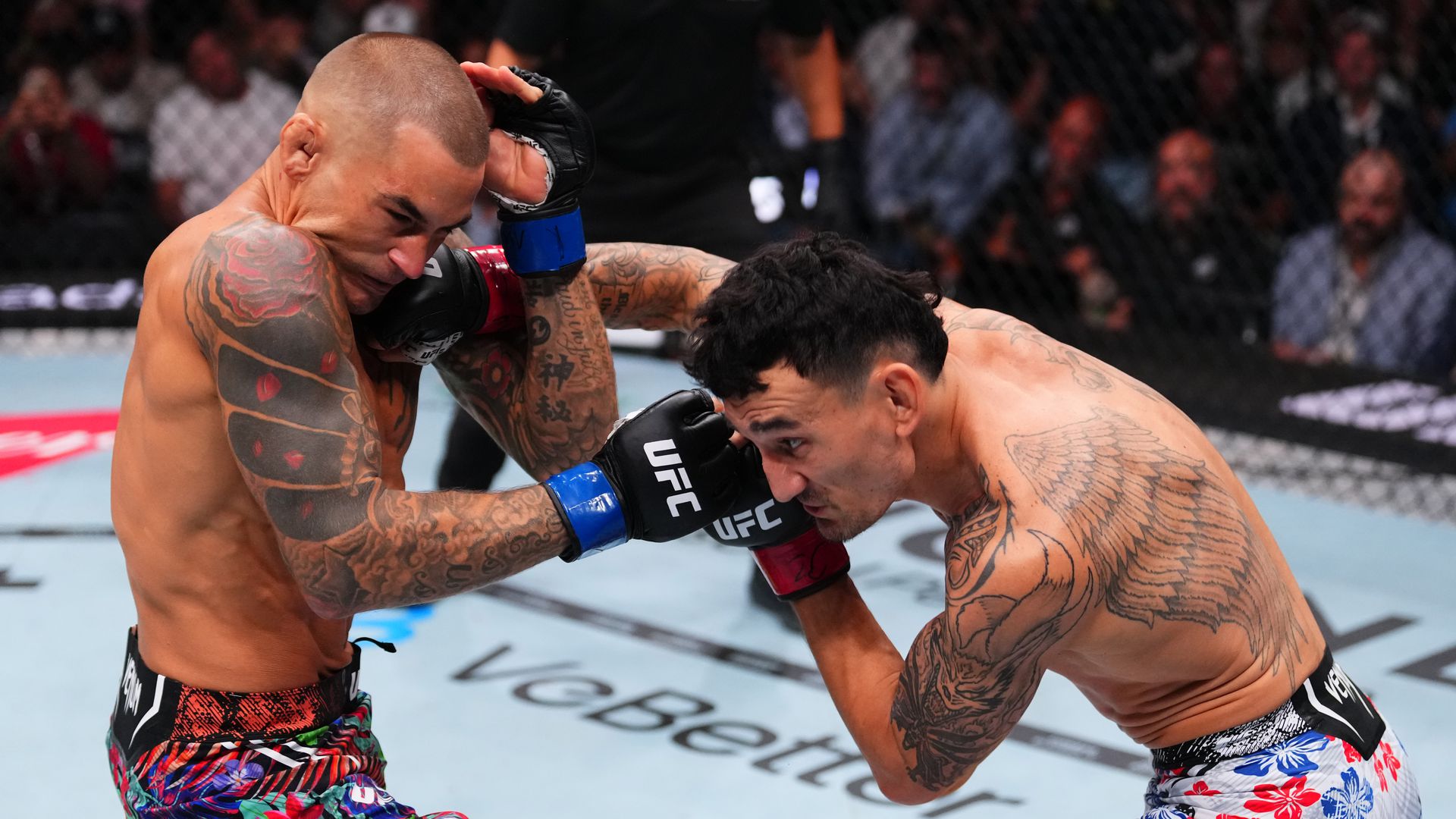 Max Holloway vs. Dustin Poirier 3 full fight video highlights