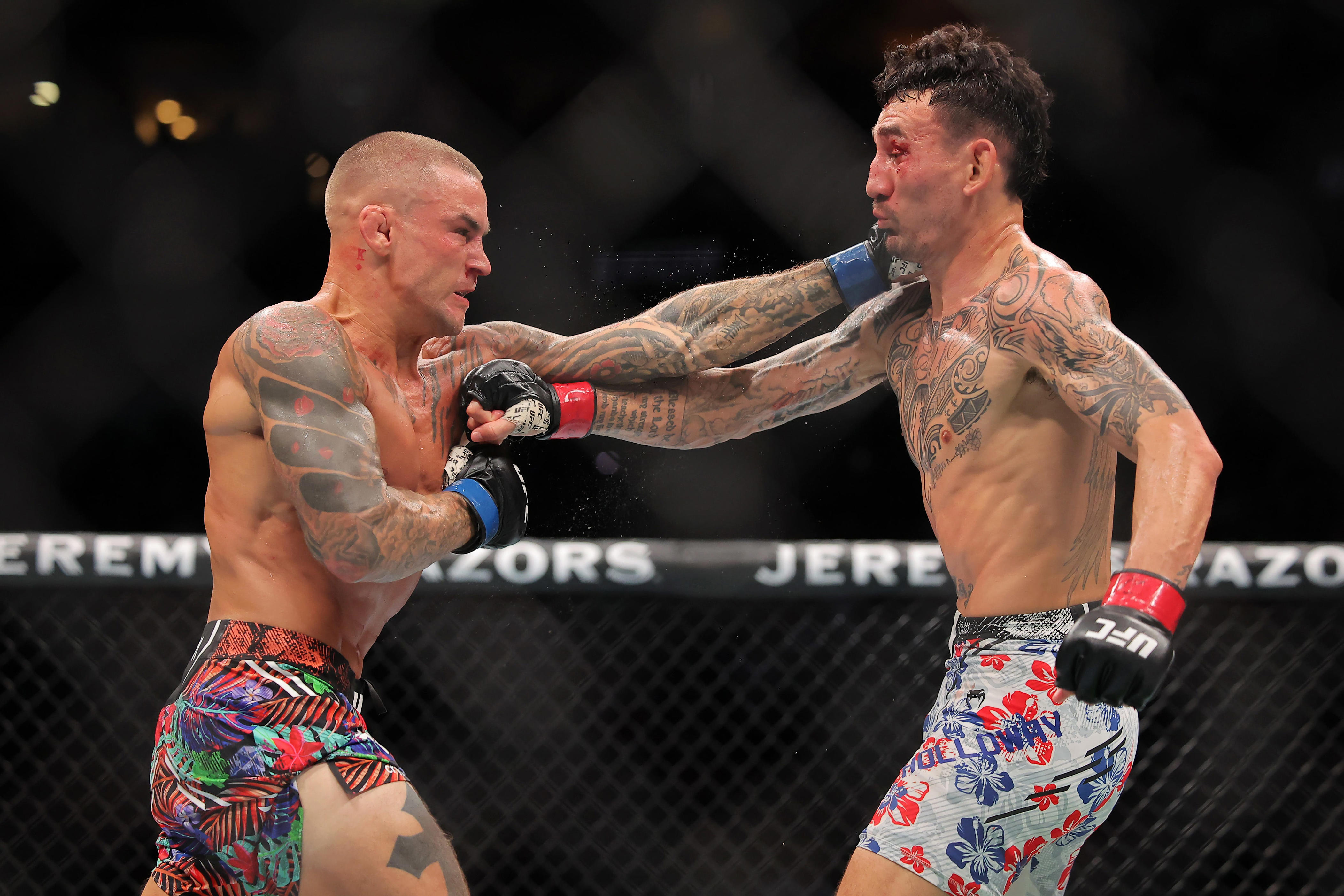Dustin Poirier's boxing coach pinpoints when Max Holloway fight was ...