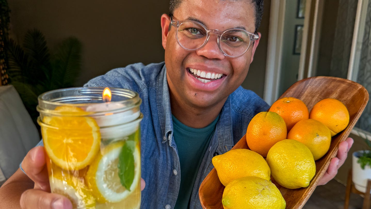 How to make DIY floating candles that repel bugs