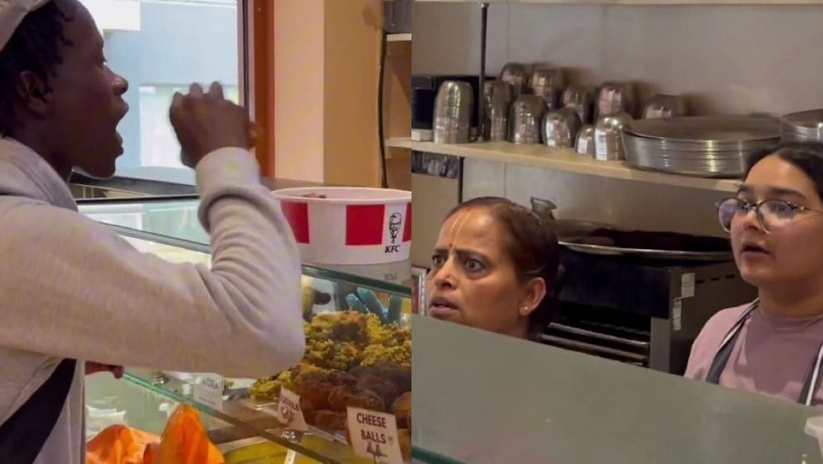 African-British Man Eats 'KFC Food' Inside ISKCON's Vegetarian ...