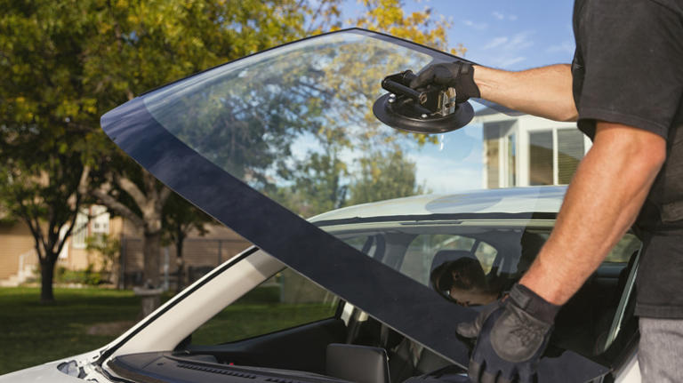 Why Do They Put Blue Tape On New Windshields?