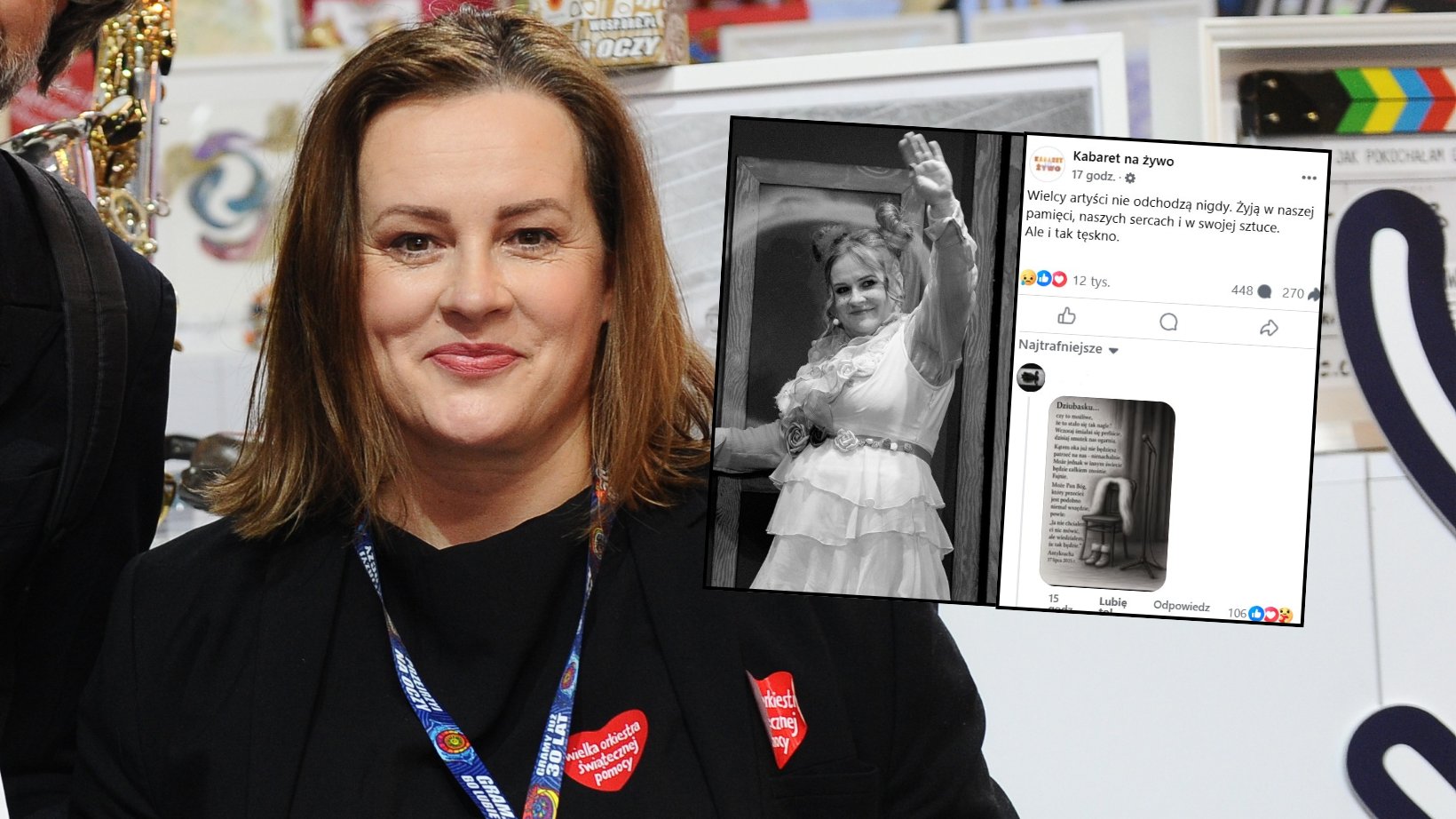 "Kabaret na żywo" pożegnał Joannę Kołaczkowską. "Nie byłem w stanie ...