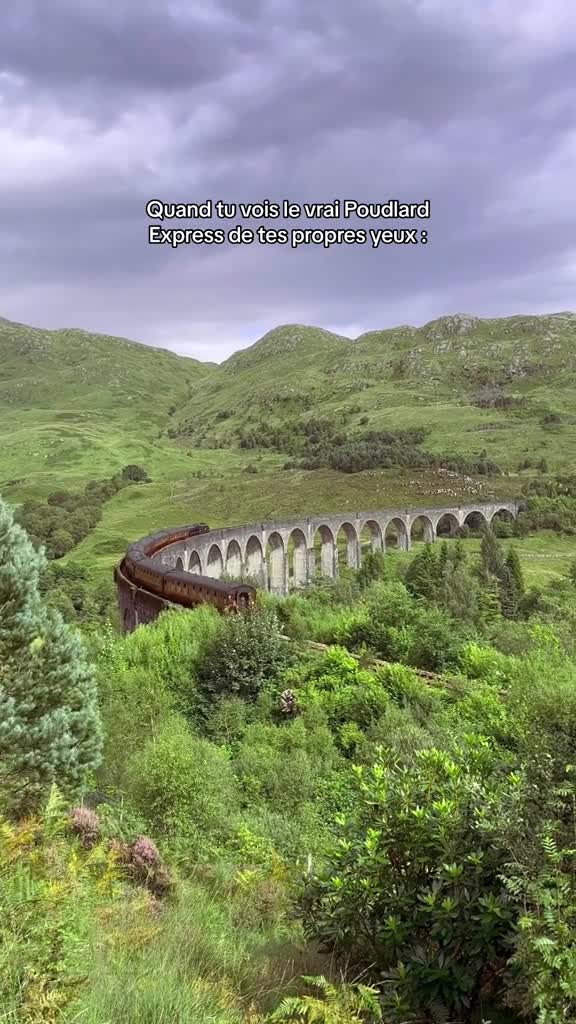 Seeing the Real Hogwarts Express in Scotland