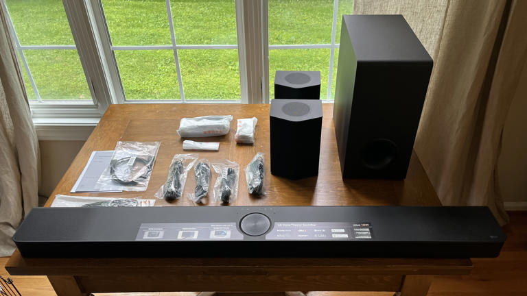 I spent weeks testing the LG S95AR soundbar, and it's a full Dolby ...