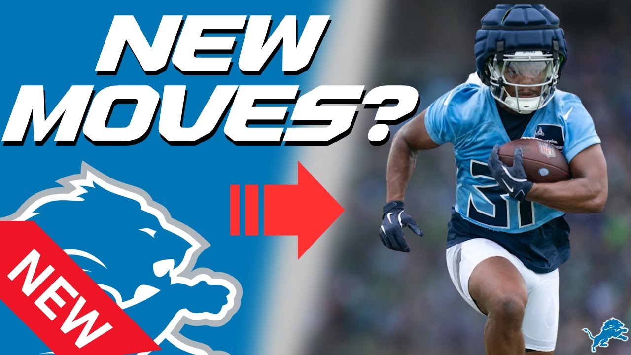 Detroit Lions Bring In 2 NEW Running Backs