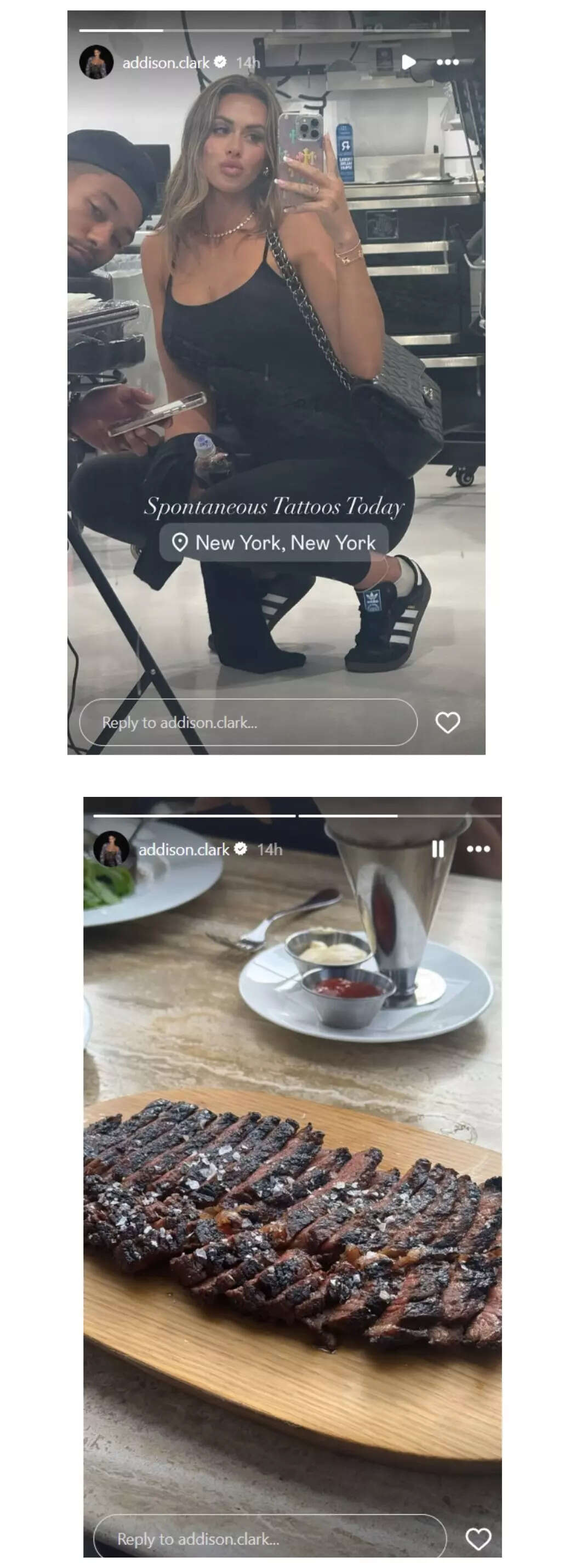 The couple's life: Addison Clark, the Girlfriend of K’Andre Miller, is ...