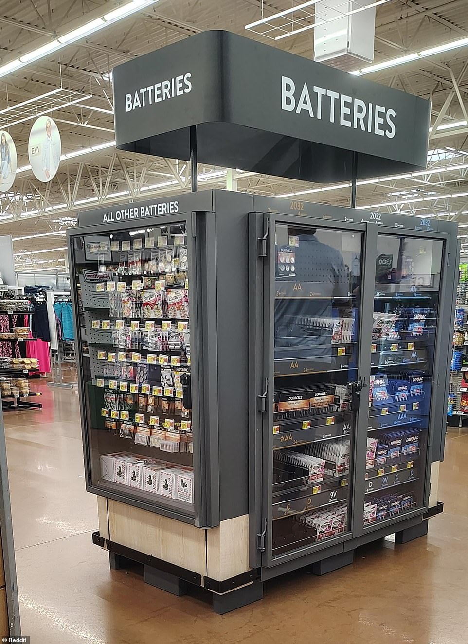 Walmart forced to lock up items amid shoplifting surge