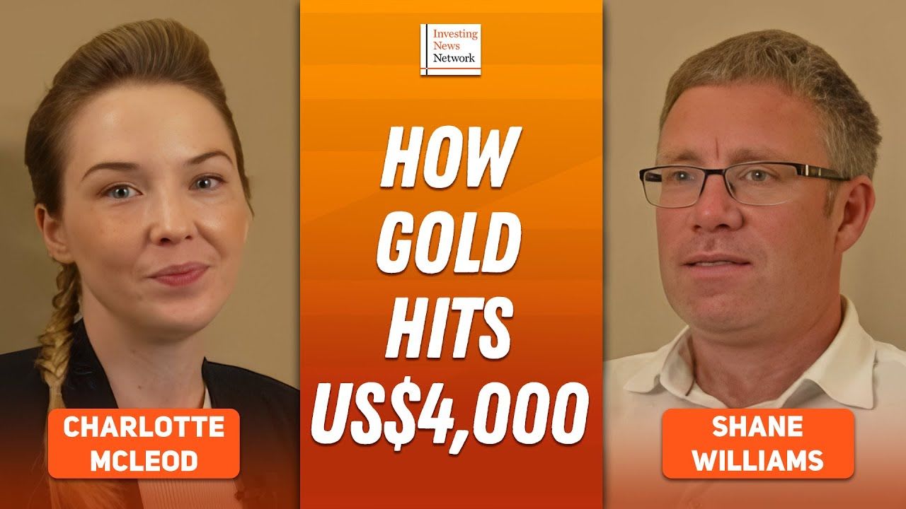 Gold to Hit US$4,000, Driver for Next Leg Up — West Red Lake's Shane ...