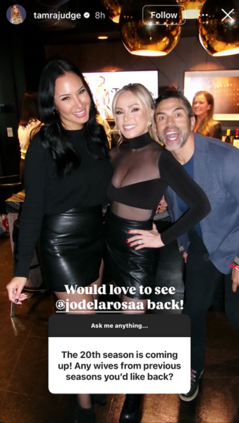 Tamra Judge Reveals Where She and Jo De La Rosa Stand Today: "Never a ...