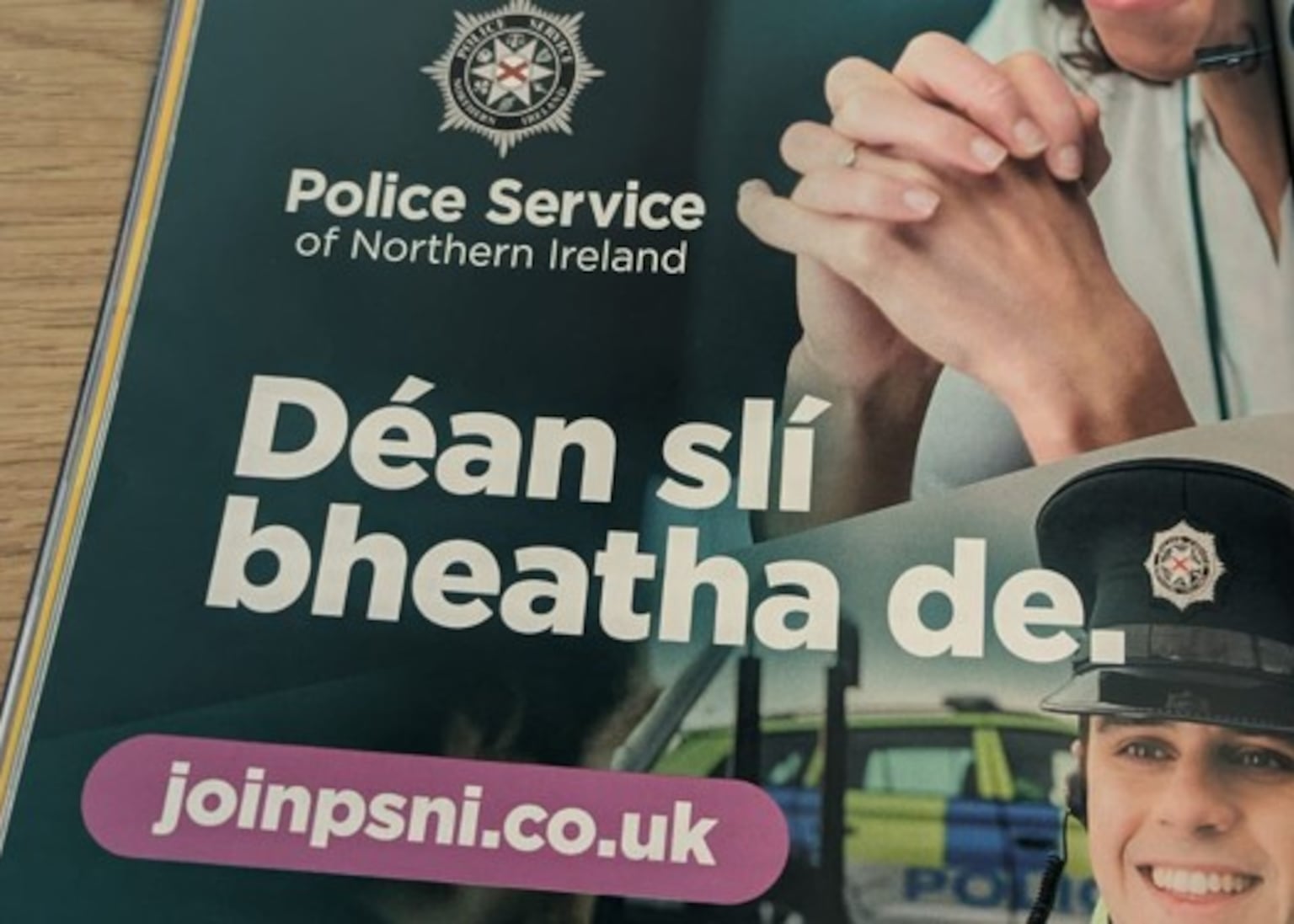Irish language PSNI recruitment ad appears in All-Ireland Hurling final ...