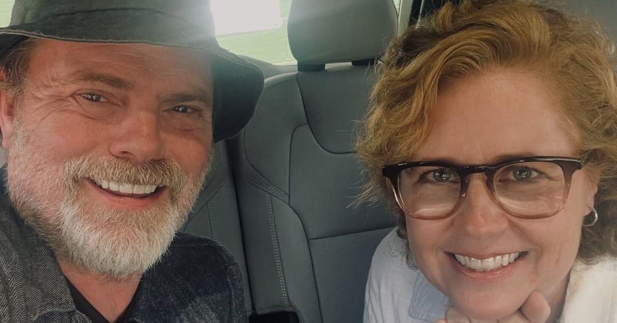 'Office' Reunion Alert! Rainn Wilson and Jenna Fischer Share ...