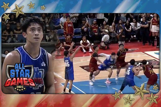 The court is on fire with Cong's ANBILIBABOL vs Shooting Stars ...