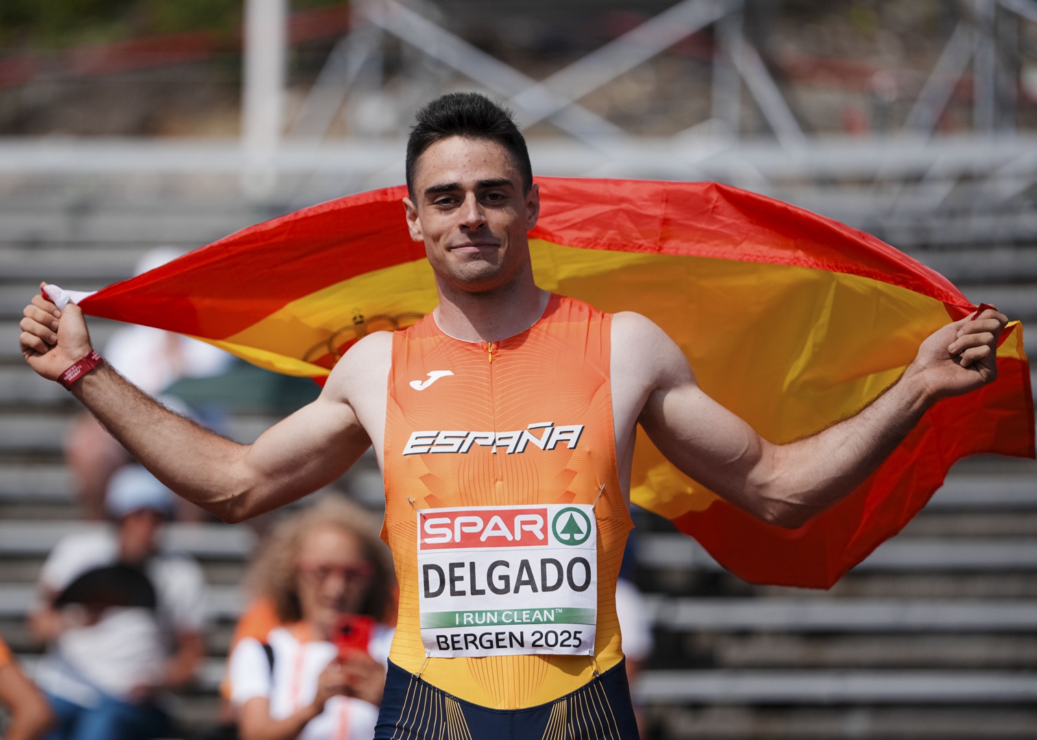 El español Pablo Delgado gana el oro en triple salto en Bergen