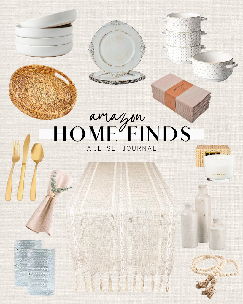 Set Up the Perfect Dining Table With Trendy New Boho Table Decors