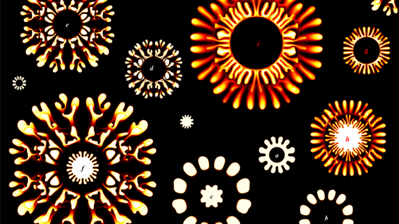 Trippy liquid 'fireworks' appear when scientists try to mix unmixable ...