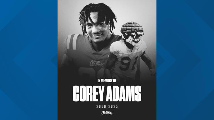 Ole Miss football player Corey Adams killed in Tennessee shooting