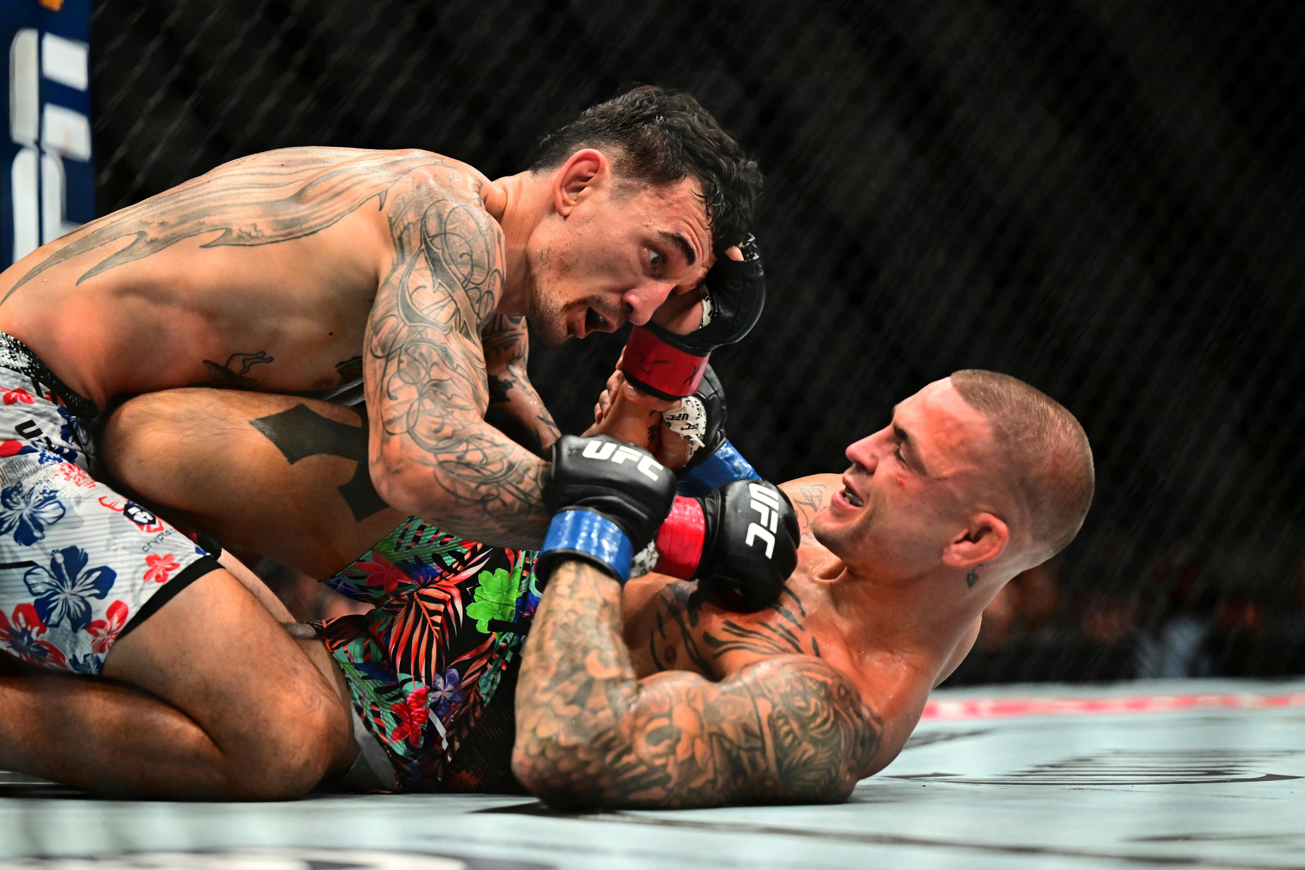 Dustin Poirier’s retirement fight in New Orleans spoiled as Holloway ...