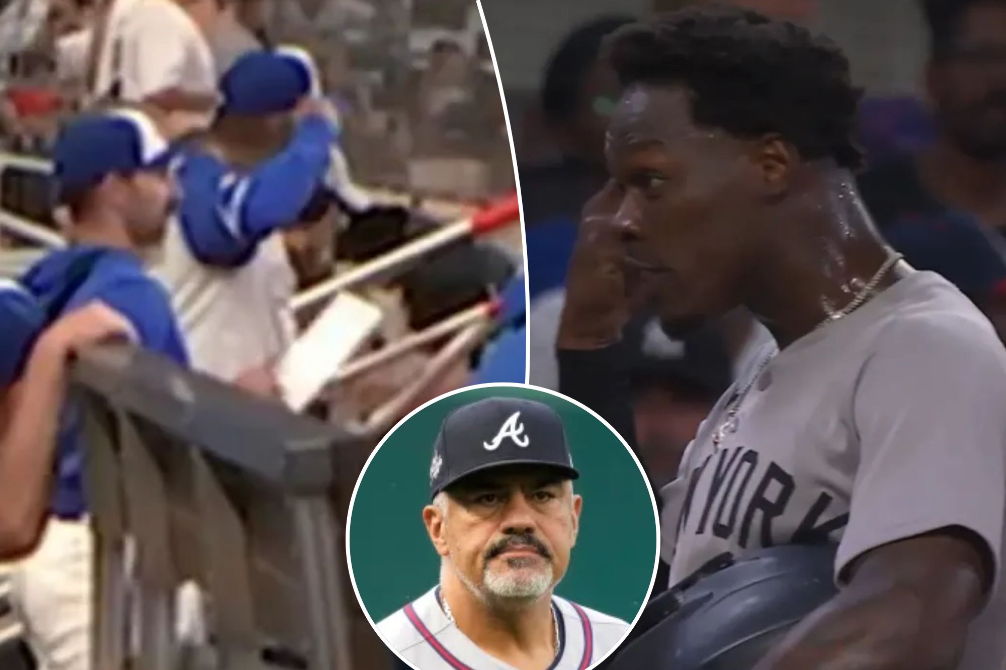 MLB looking into possible beanball threat by Braves coach Eddie Perez ...