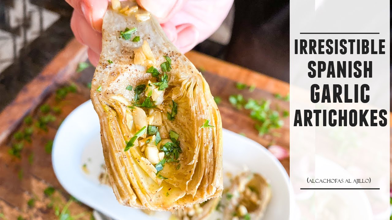 Irresistible Garlic Artichokes – Easy Spanish Tapas Recipe