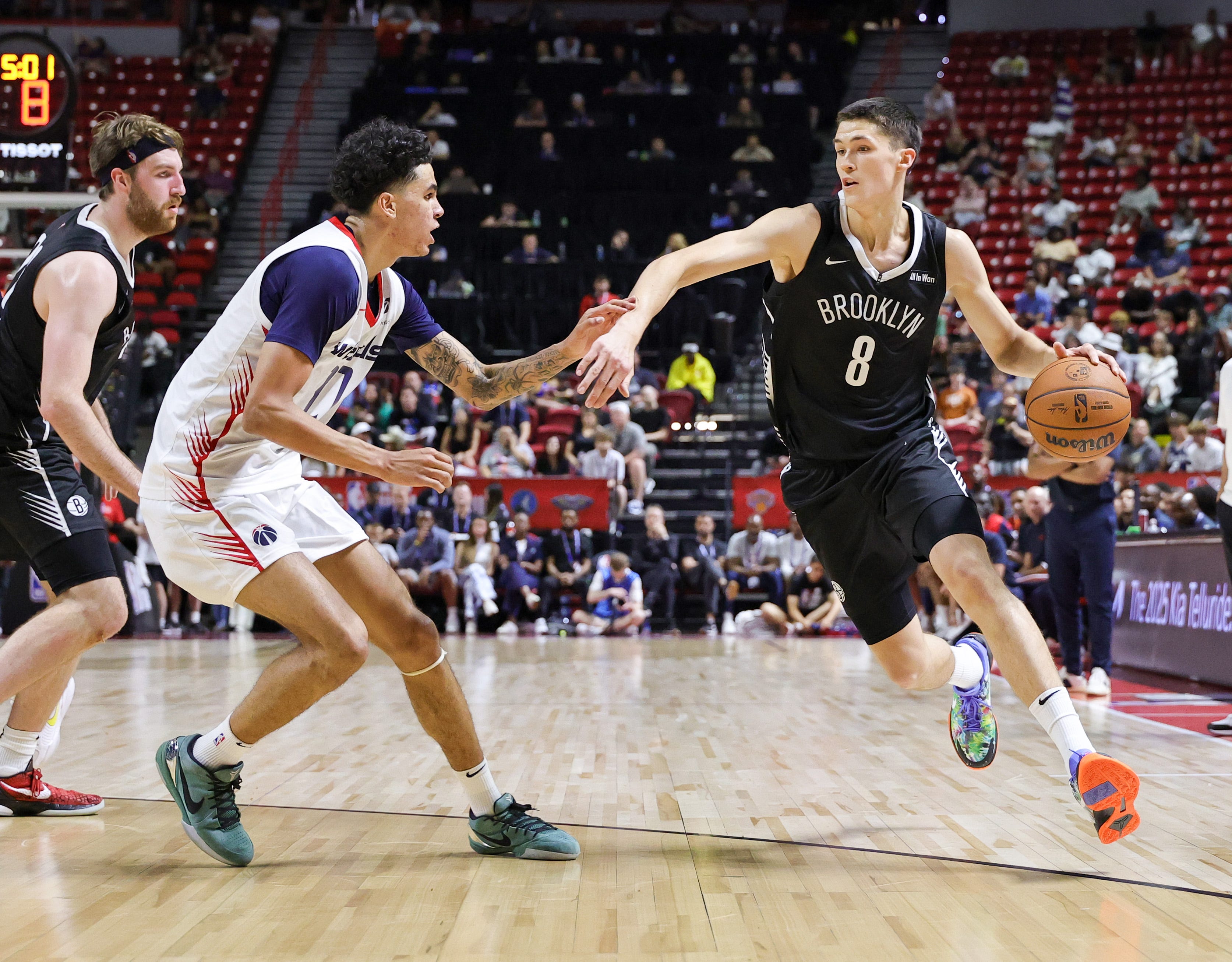 Nets' Egor Dёmin reveals offseason focus ahead of rookie year