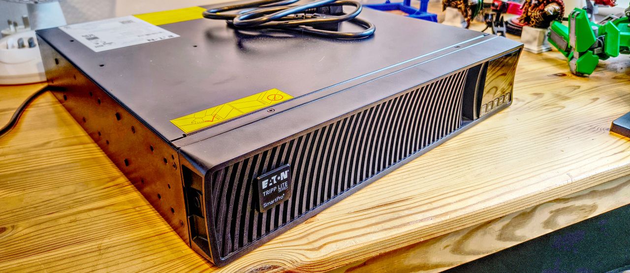 The Eaton SmartPro Tripp Lite UPS I tested was a complete workout for ...