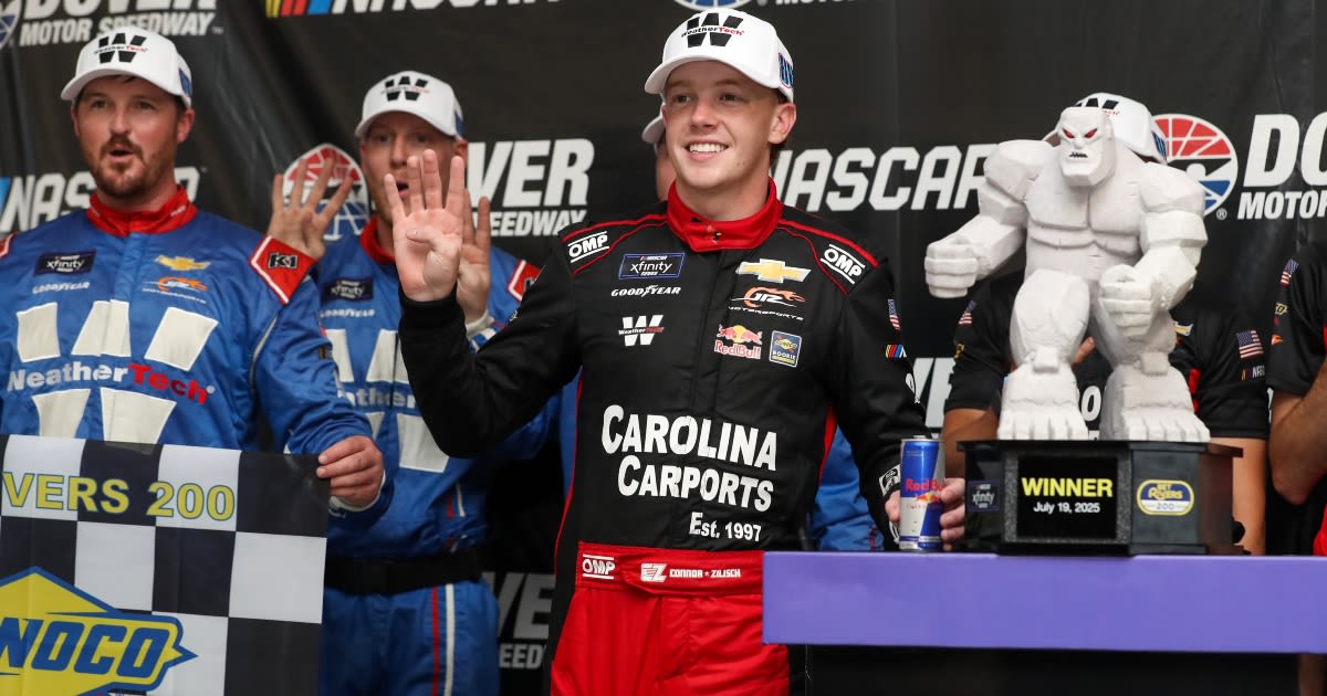 Making Babies: Connor Zilisch lights up press conference on Dover ...