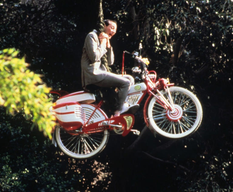 Pee-wee Herman’s iconic red bicycle to be permanently displayed at the ...