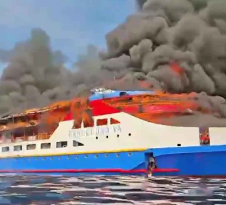 Multiple deaths after ferry inferno