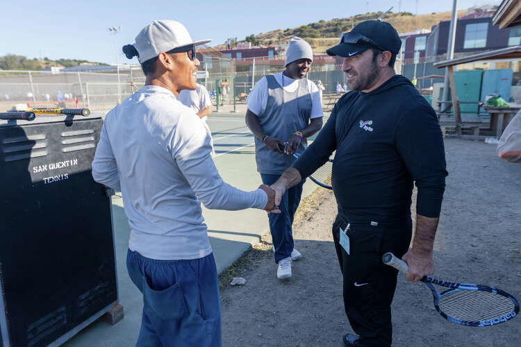 The Bay Area's most in-demand tennis court is inside a prison