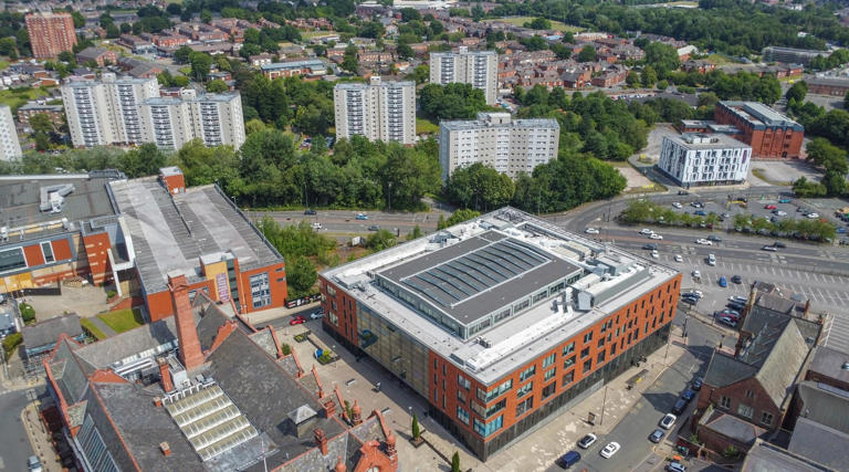 Brand new and spectacular aerial pictures of Wigan town centre