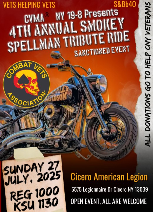 CVMA to host Tribute Ride to support local veterans