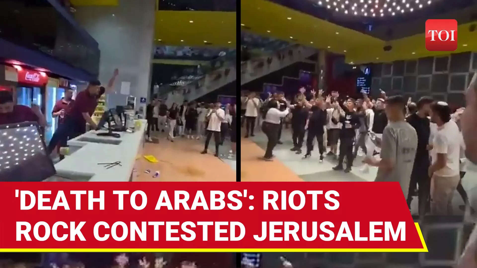 On Cam: Riots Erupt In Jerusalem As Israeli Jews Ransack Movie Theatre ...