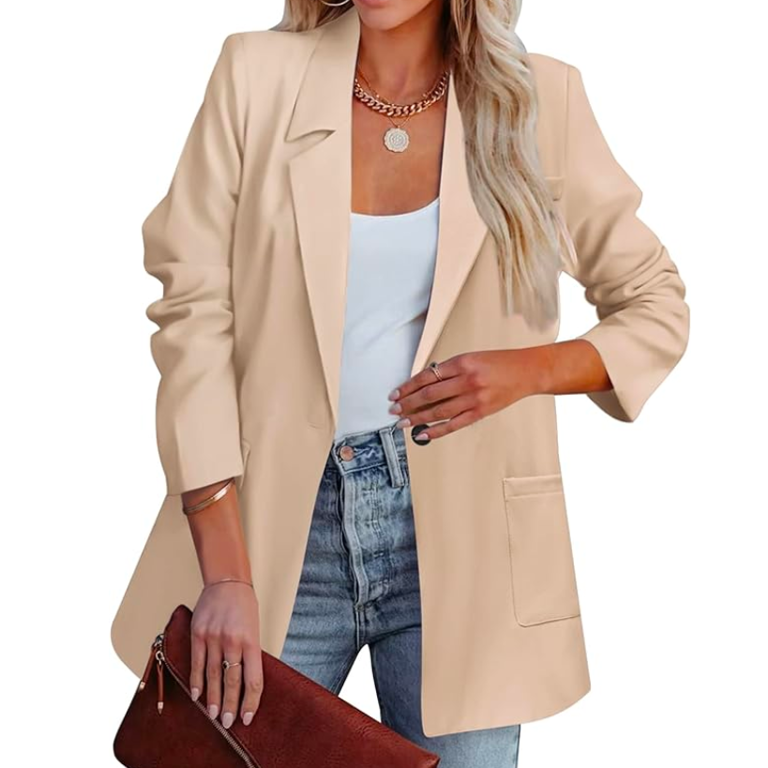 New Fresh Neutral Blazers to Wear for the Office